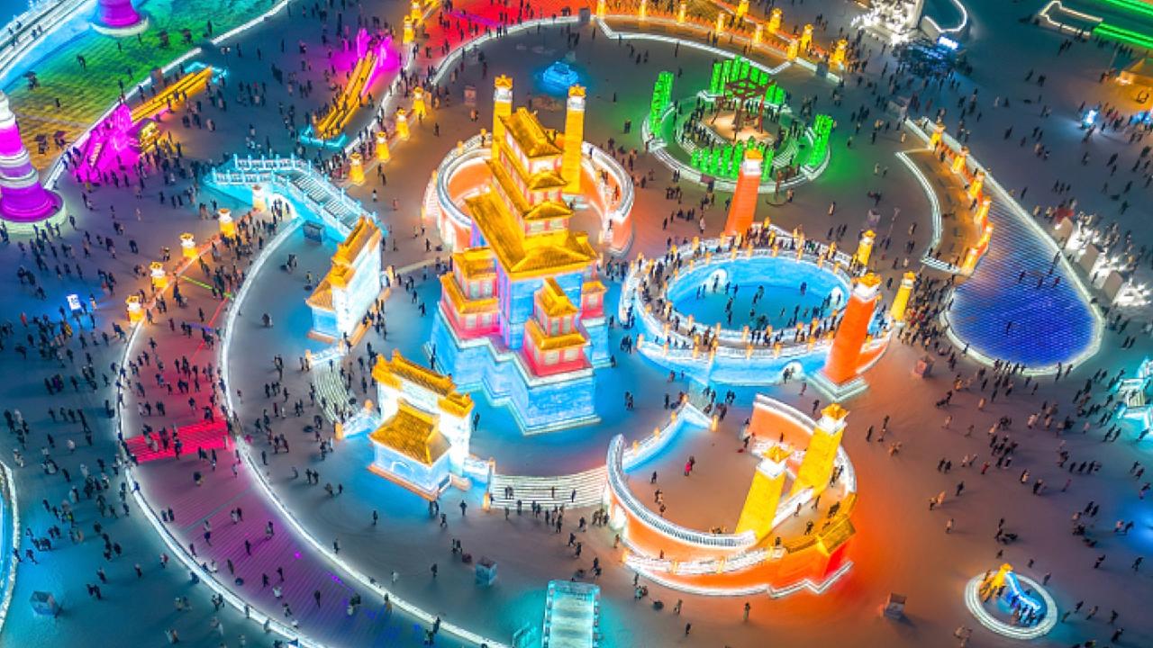 Embracing the Chill: Harbin Ice and Snow World - CGTN