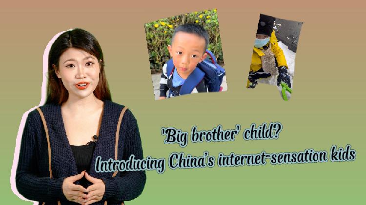 'Big brother' child? Introducing China's internet-sensation kids - CGTN