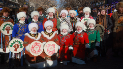 Hezhe people showcase their culture in Harbin - CGTN