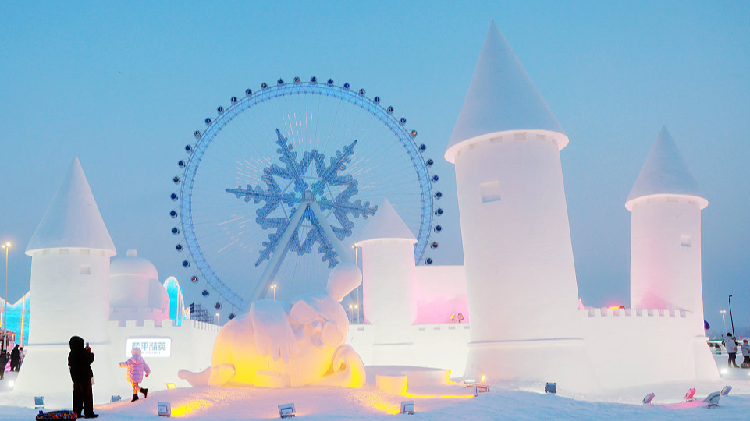 Live: Harbin Ice and Snow World wows visitors with amazing sculptures ...