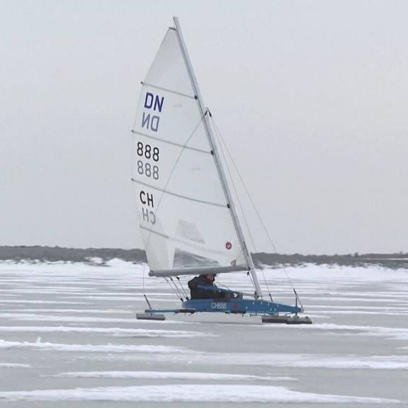 International ice sailing tournament makes debut in China - CGTN