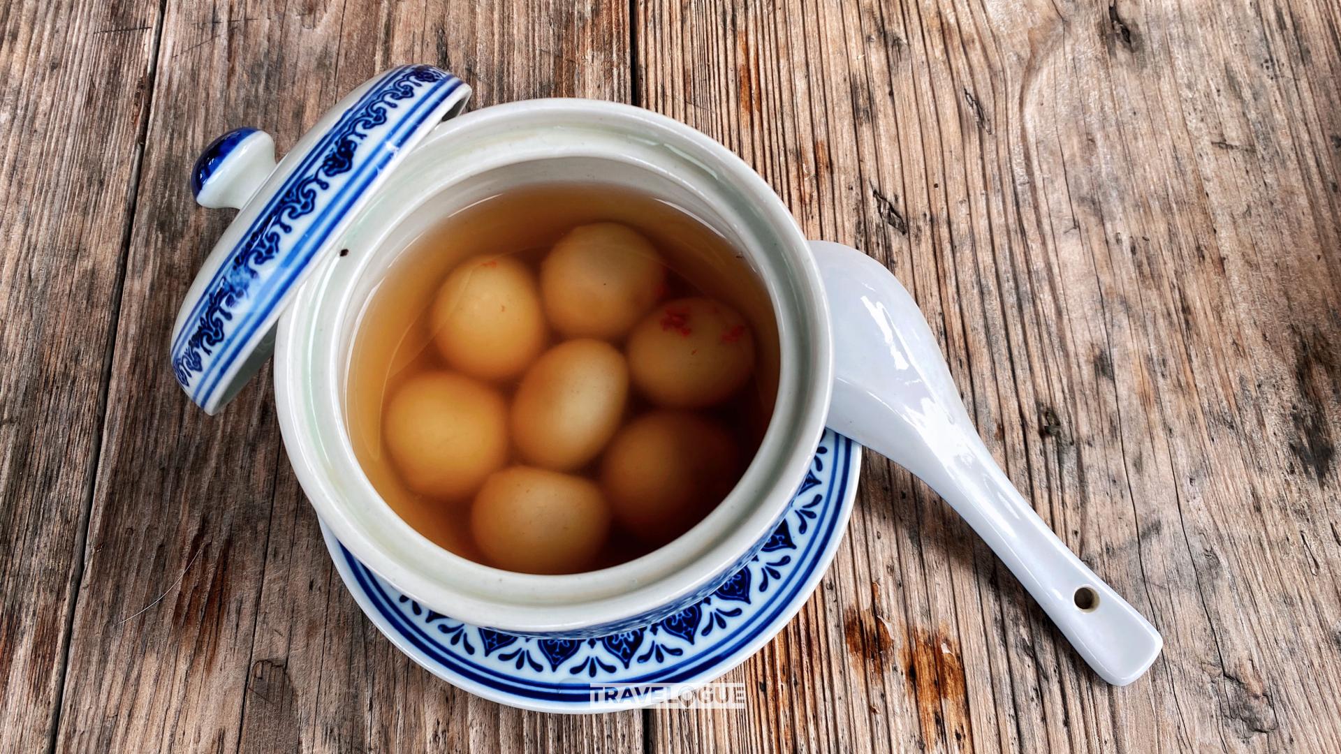 Tangyuan boiled in black tea soup - CGTN