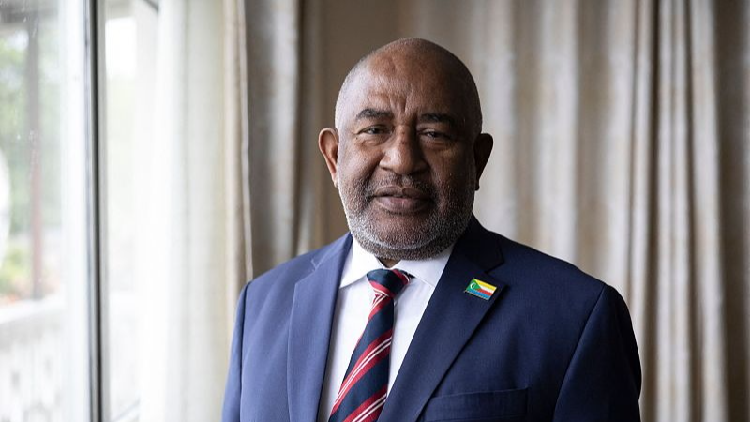 Xi congratulates Assoumani on reelection as president of the Comoros - CGTN