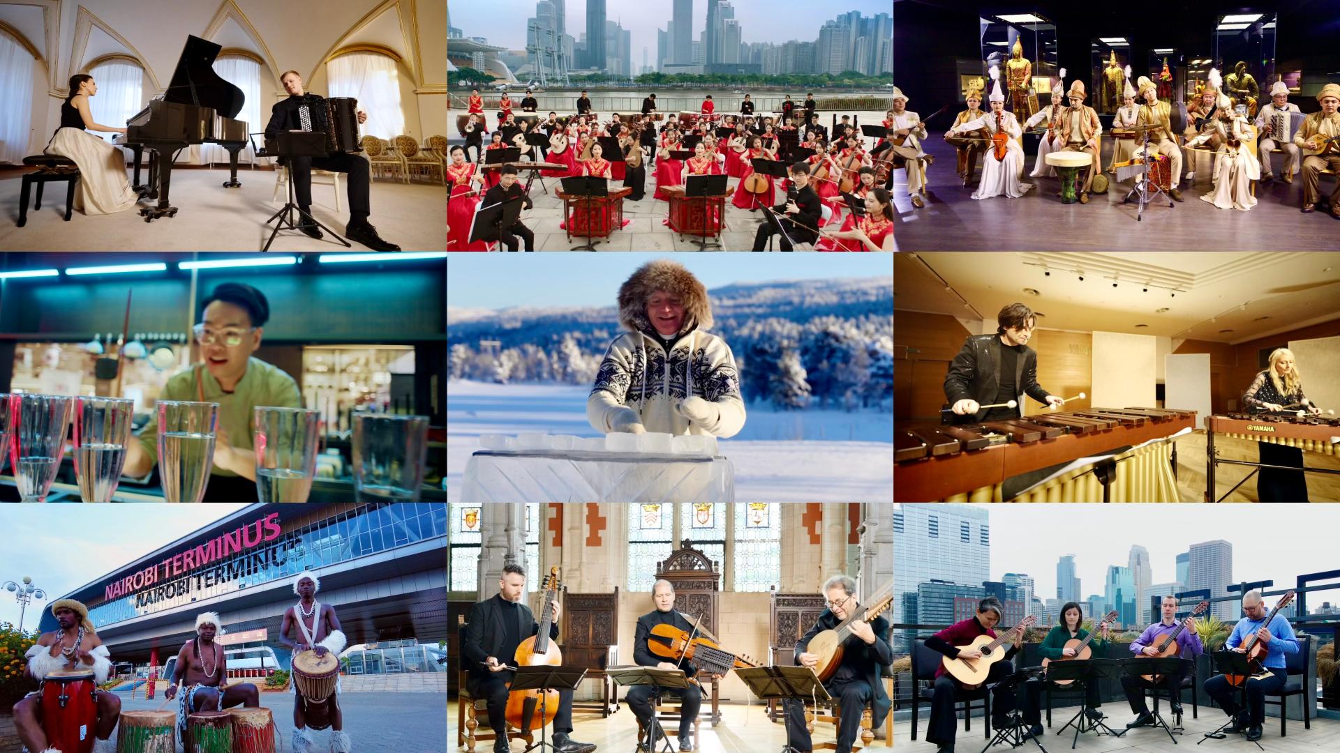 Artists from nine countries interpret iconic Chinese melody - CGTN