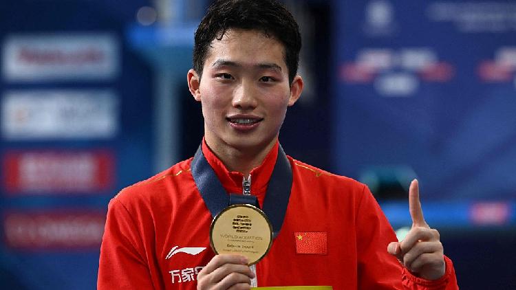 Chinese divers dominate World Championships - CGTN