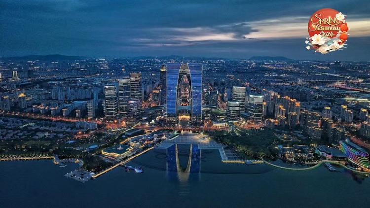 Live: Suzhou night view during Chinese New Year period - CGTN