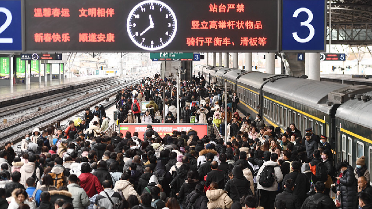 China sees 230m railway trips in first half of 2024 Spring Festival ...