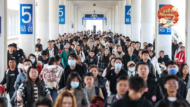 Live: Latest transportation updates as Spring Festival holiday ends - CGTN