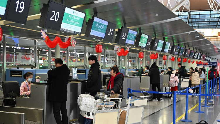 China's cross-border trips during Spring Festival reach 90% of pre ...