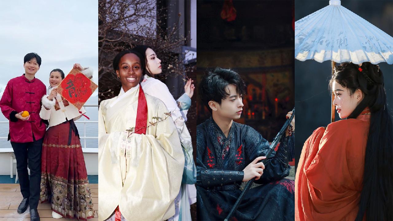 Young Chinese bring hanfu to the world during Spring Festival - CGTN