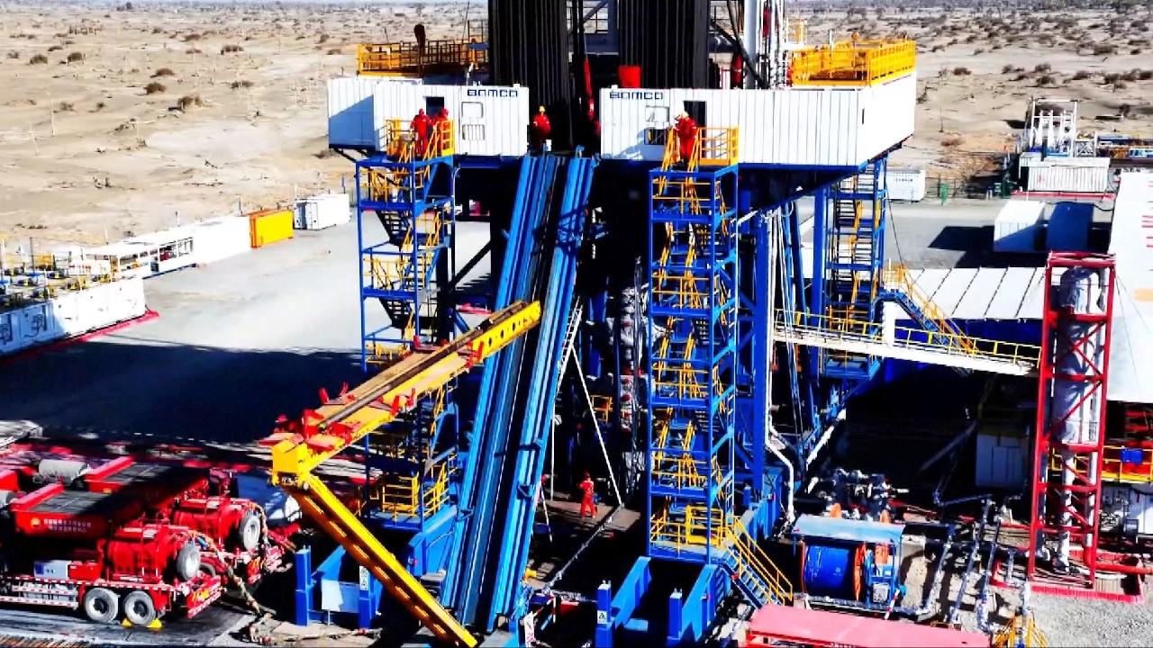 Borehole in Xinjiang inches nearer to 10,000 meters in depth - CGTN