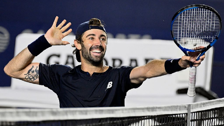 Thompson downs Ruud to win maiden ATP crown - CGTN