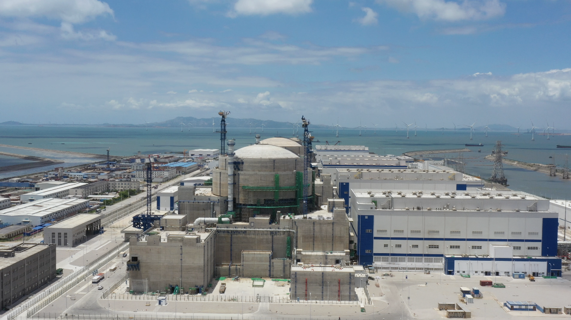 Hualong-1 nuclear power units advance green, other key infrastructure ...
