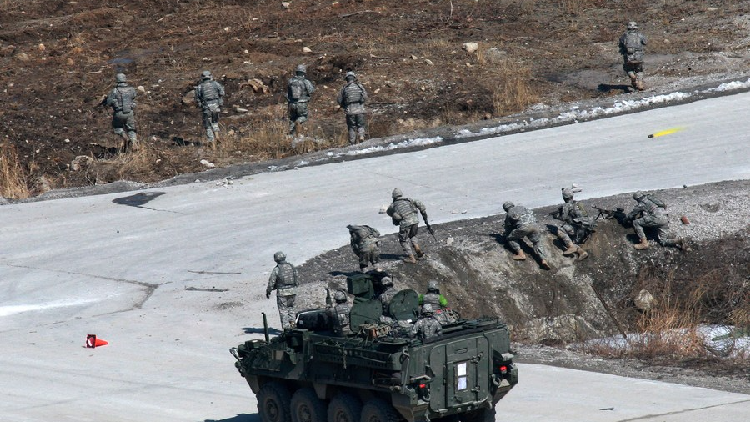 DPRK denounces large-scale U.S.-ROK joint military exercise - CGTN