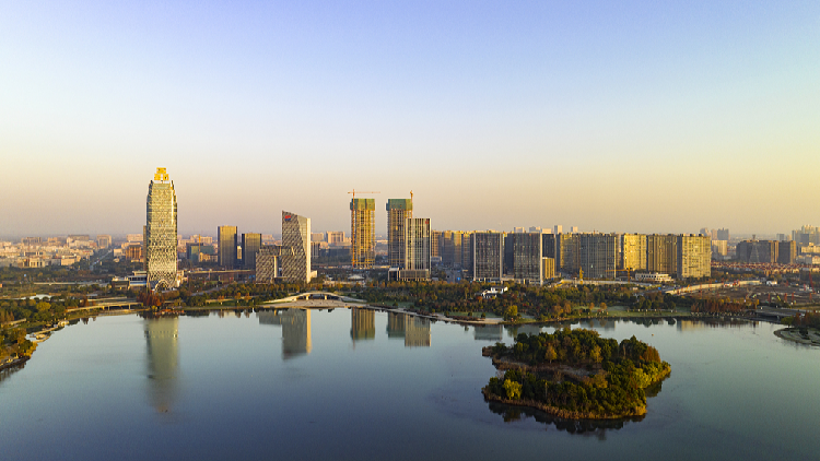 Live: Fenghuang Lake in E China's Zhejiang Province - CGTN