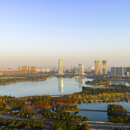 Live: Landscape of Fenghuang Lake in E China's Zhejiang Province - CGTN