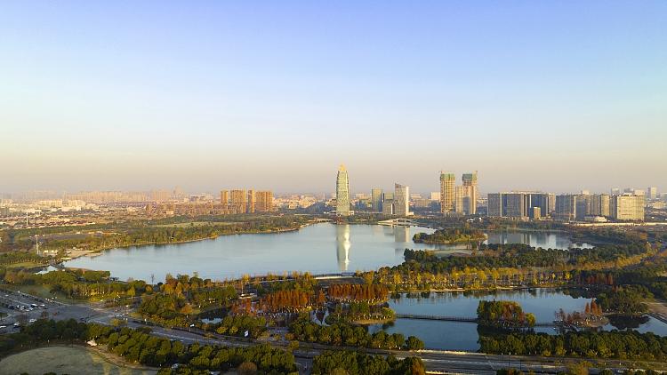 Live: Landscape of Fenghuang Lake in E China's Zhejiang Province - CGTN