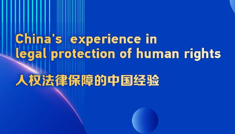 Live: China's experience in the legal protection of human rights - CGTN