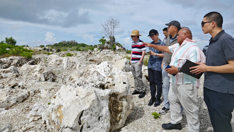Nauru's president visits China after resuming diplomatic ties - CGTN