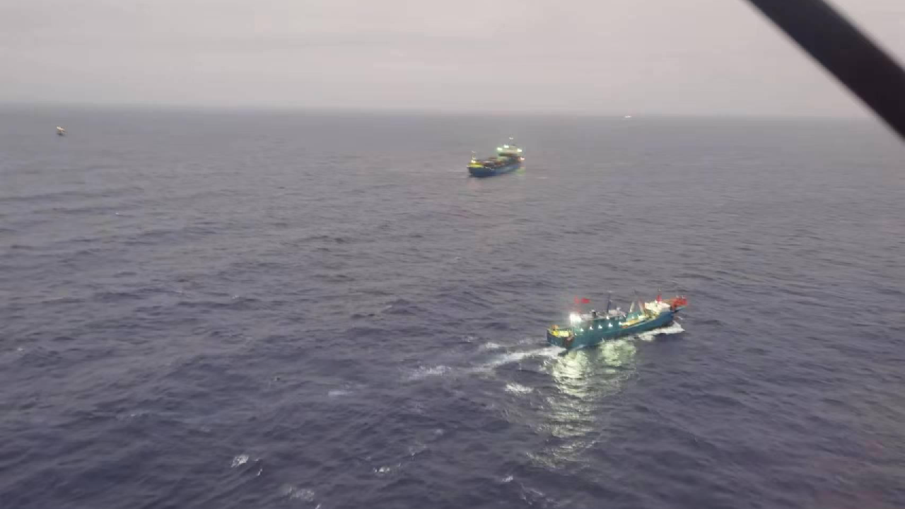 Eight missing after ship collision in south China - CGTN