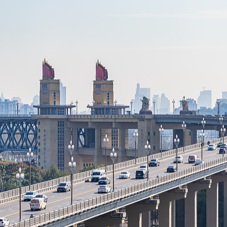 Live: Splendid view of China's Nanjing Yangtze River Bridge - CGTN