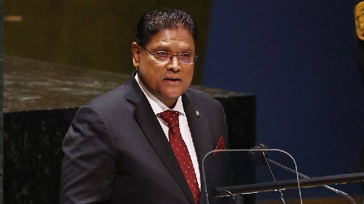 Surinamese president to visit China from April 11 to 17 - CGTN