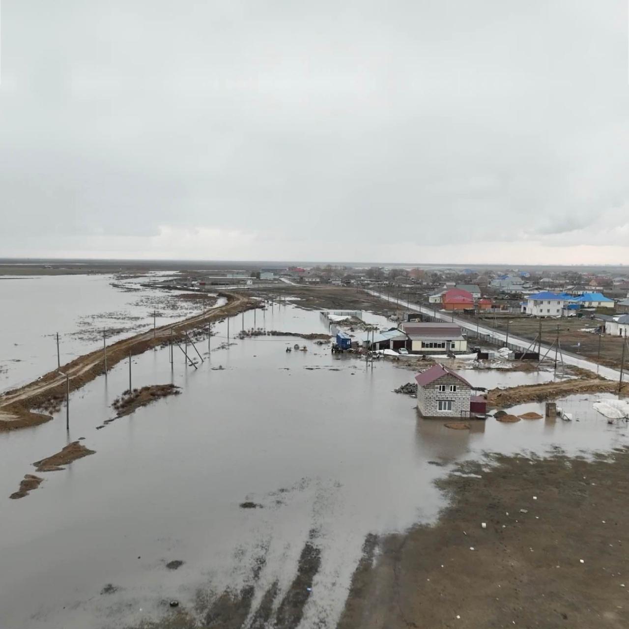 Kazakh residents hit by floods, rescue work underway - CGTN