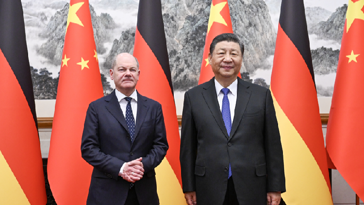 China, Germany eye more resilience and vitality in ties - CGTN