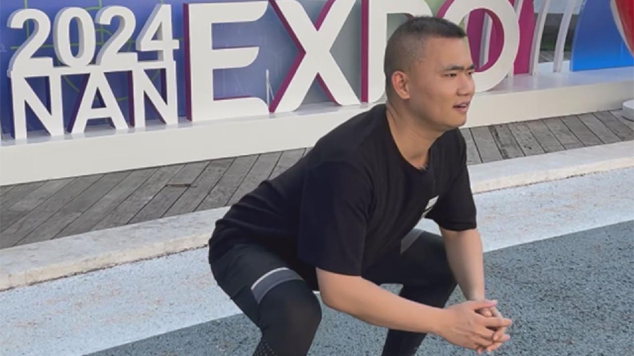 7-day workout with AI coach in Hainan - CGTN