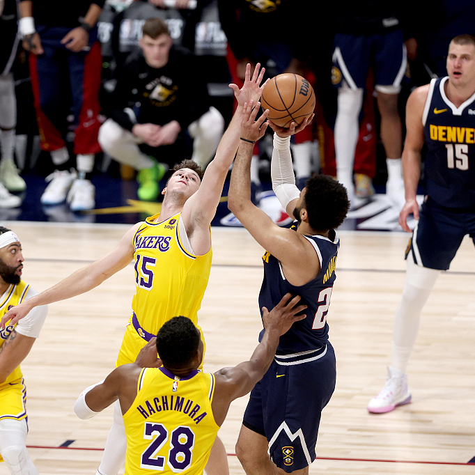 NBA highlights on April 29: Nuggets sweep Lakers out like gentlemen - CGTN