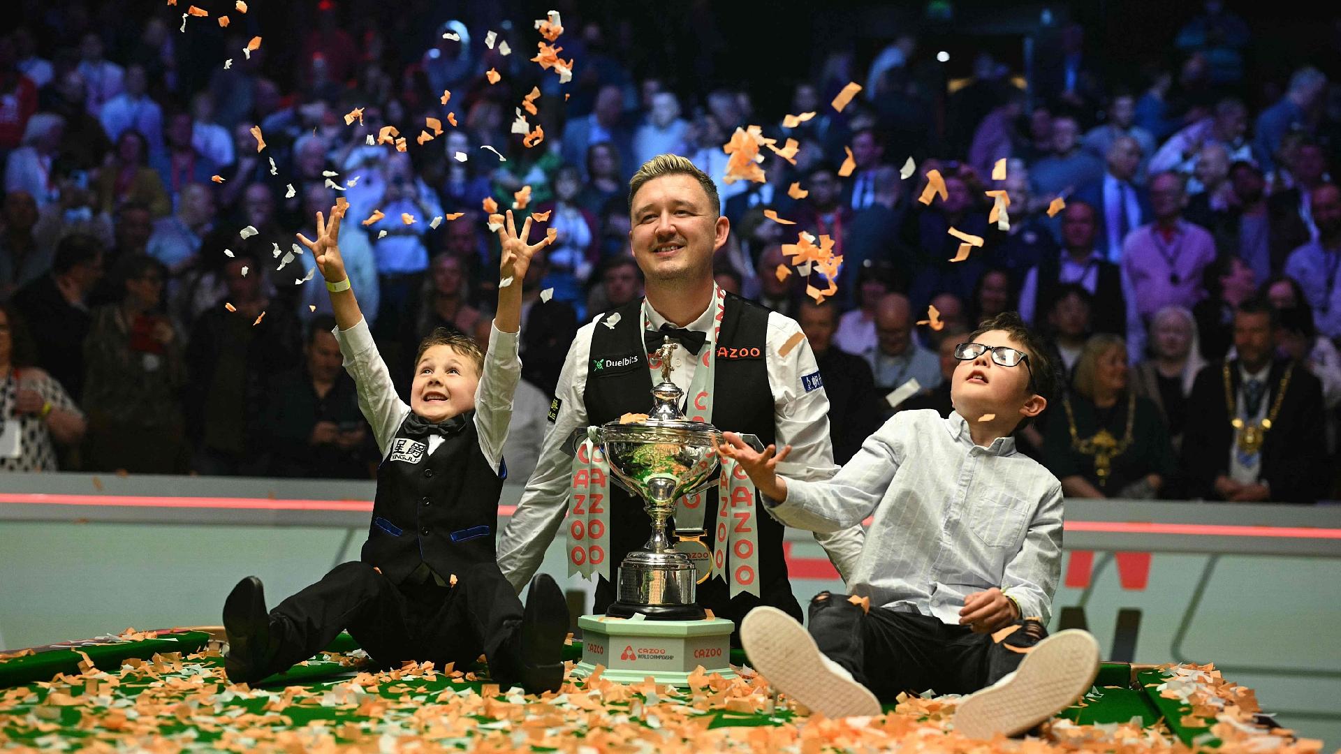 Kyren Wilson crowned as the new king of world snooker - CGTN