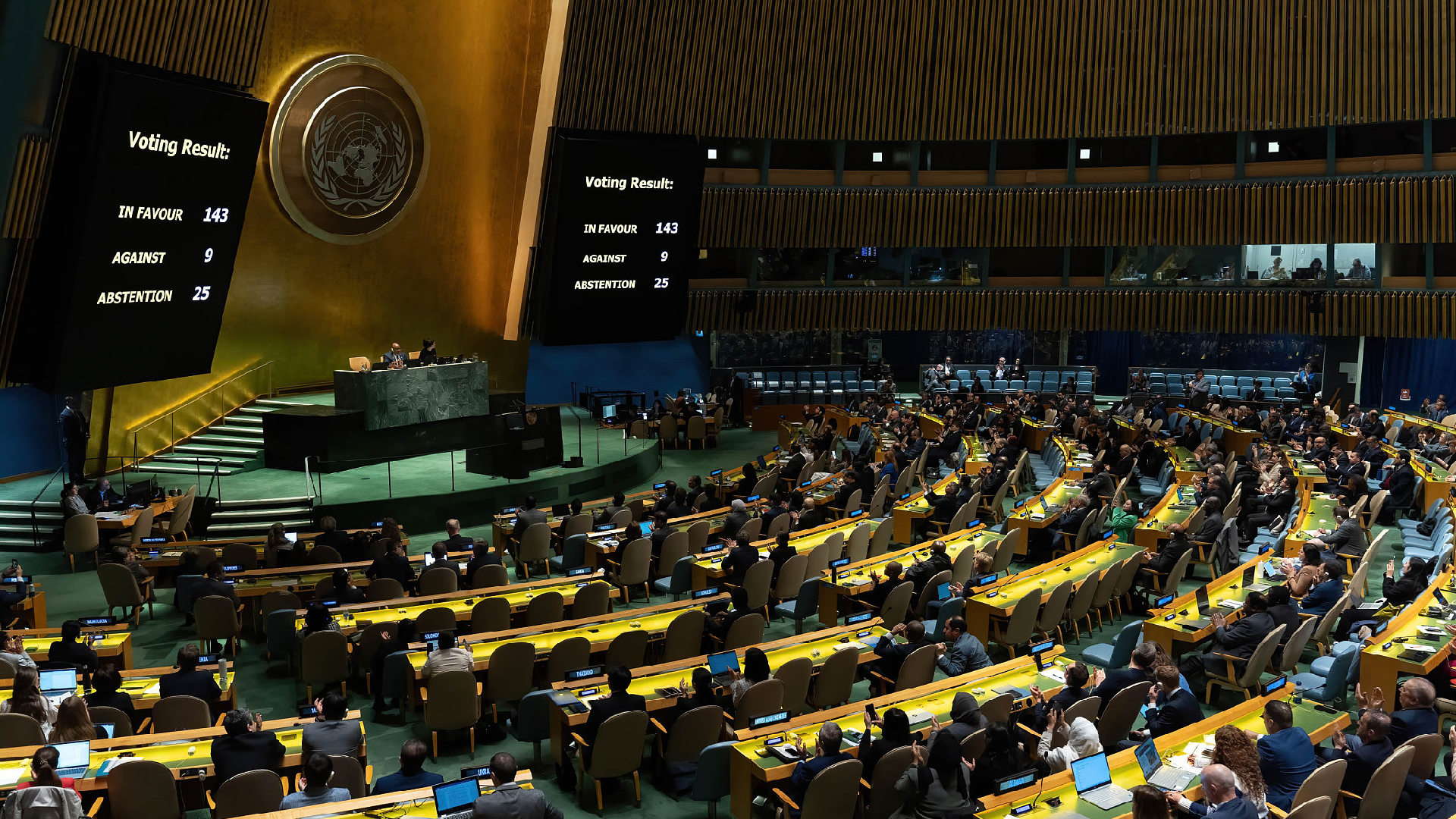 China supports early UNSC review of Palestine's UN membership bid - CGTN