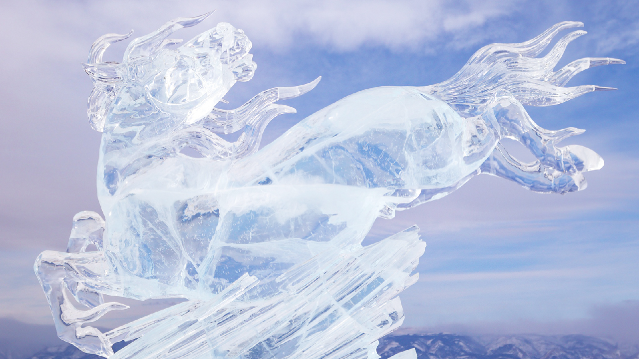 Dazzling ice and snow art in China and Russia - CGTN