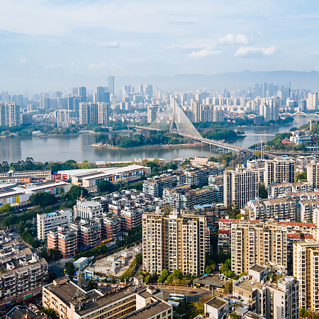 Live: An aerial view of China's Fuzhou, the City of Banyan Tree - CGTN