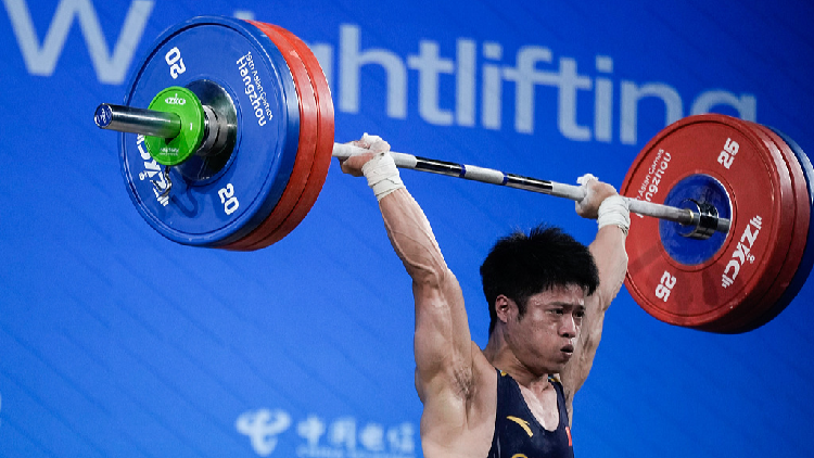 Olympics: Chinese weightlifter Li Fabin eyes more glory in Paris - CGTN