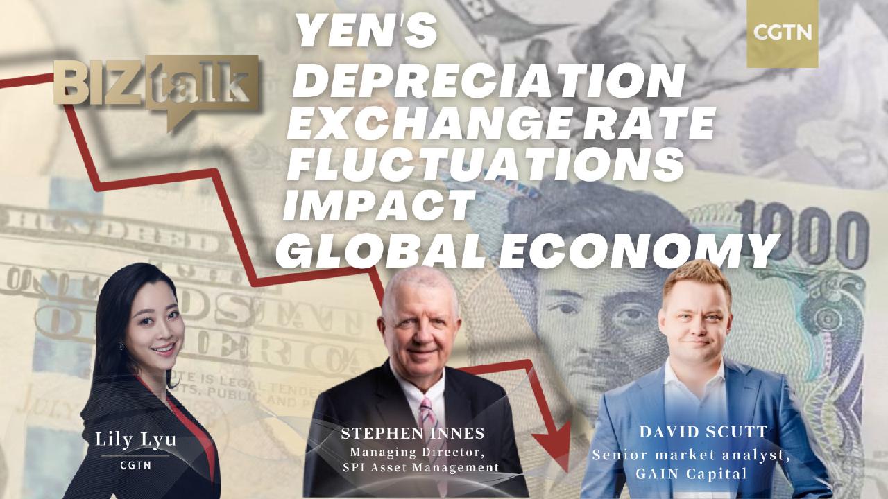 Yen's depreciation impact global economic stability - CGTN