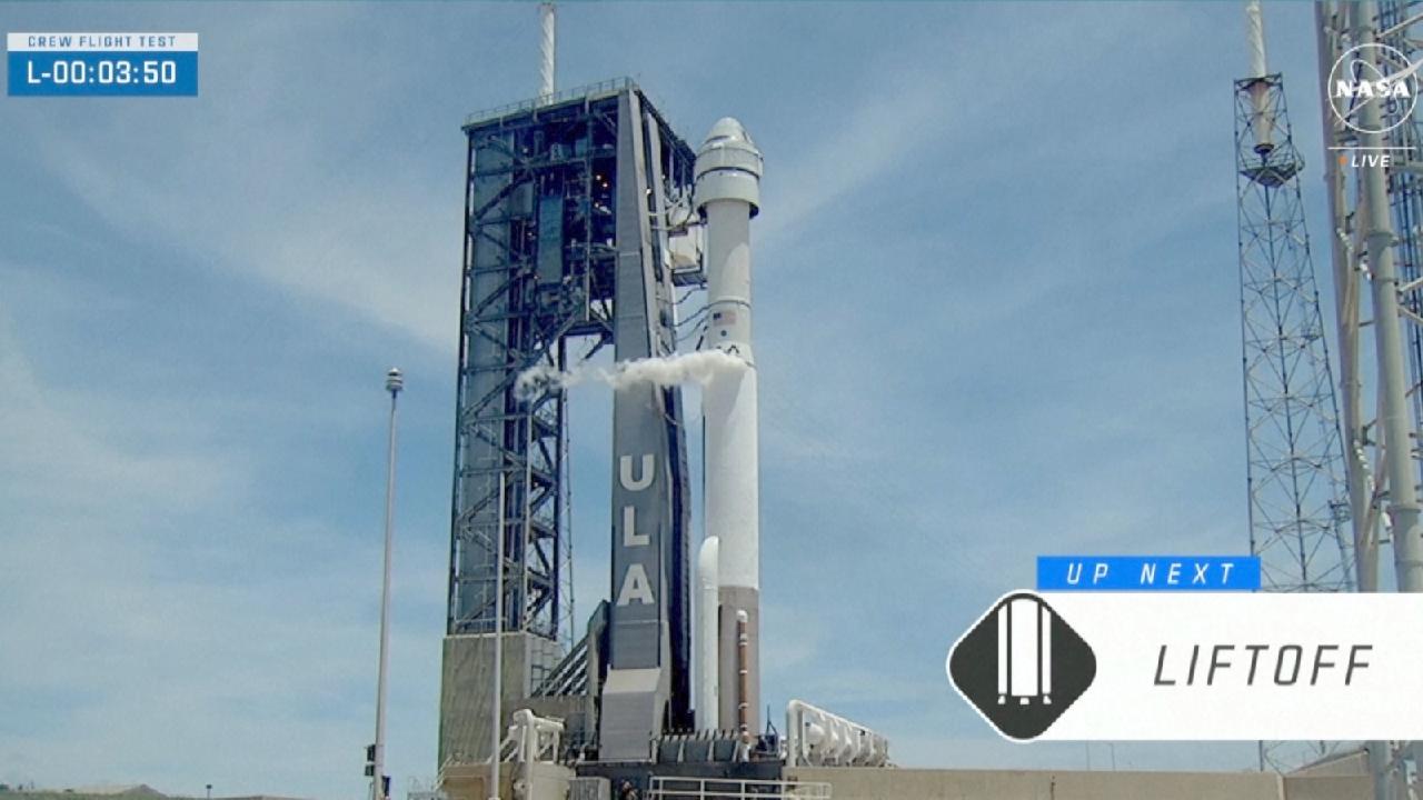 Boeing's first crewed space flight called off minutes before launch - CGTN