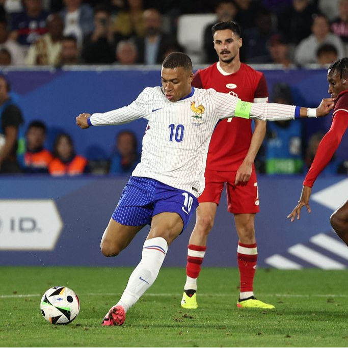 France draw with Canada in their final warm-up before Euro 2024 - CGTN