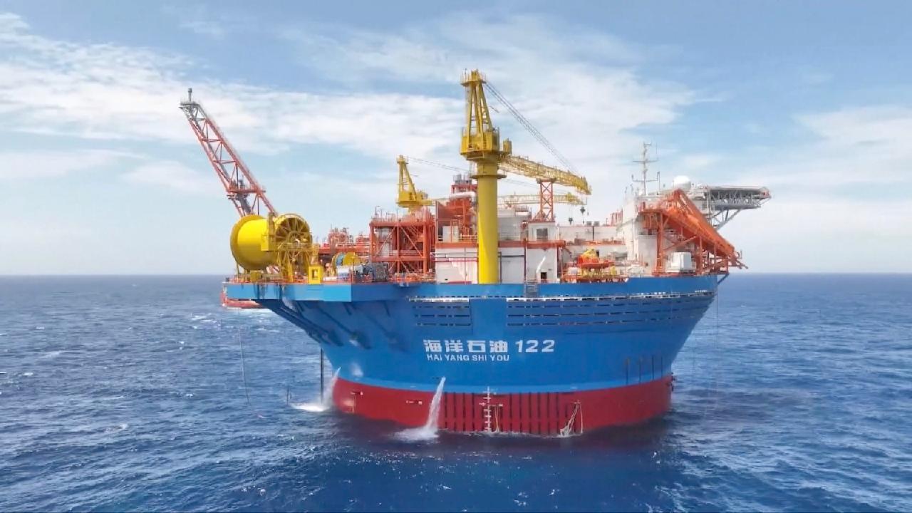 Haikui No. 1 nears completion, boosts China's deep-sea oil efforts - CGTN