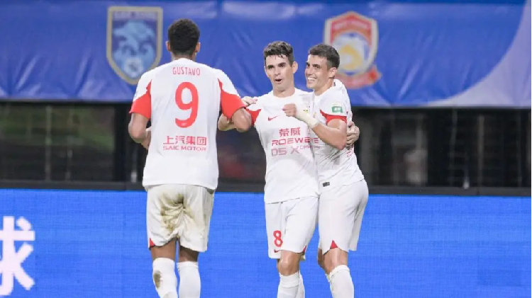 Shanghai Port beat Meizhou Hakka in rescheduled CSL game - CGTN