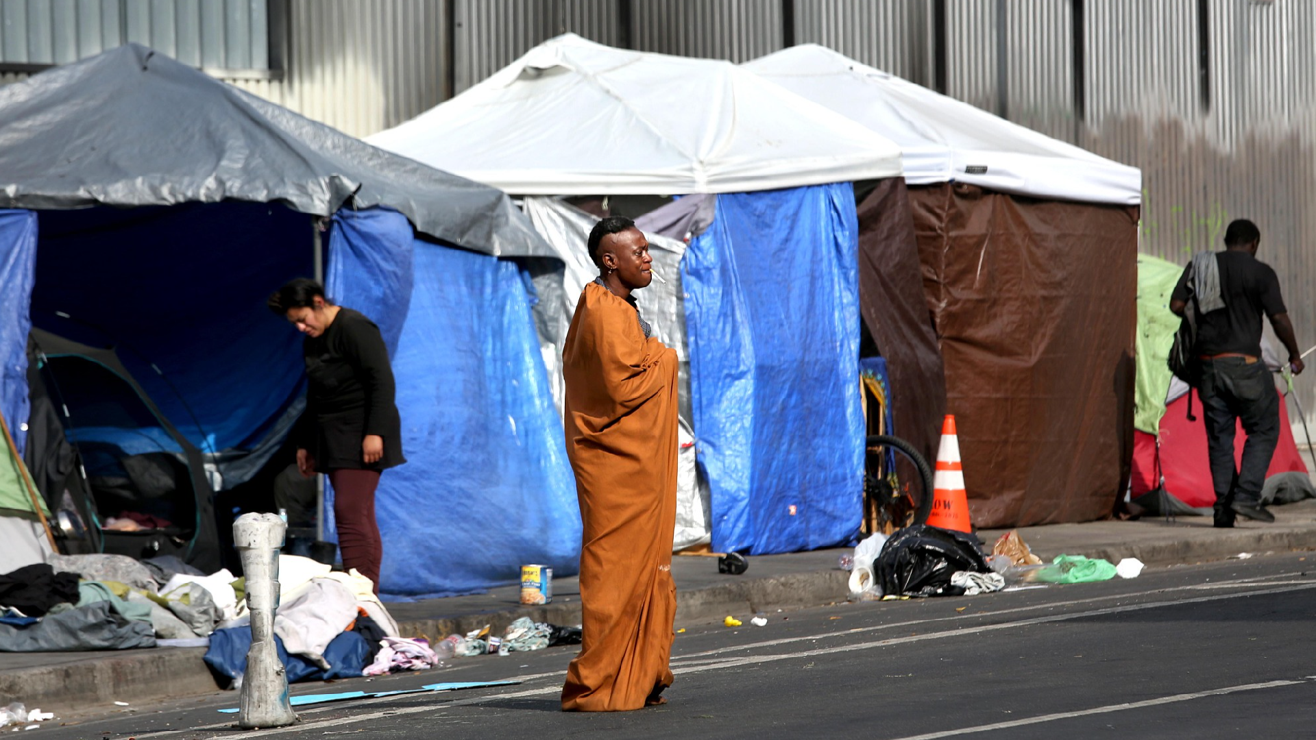 U.S. homeless suffer disproportionate impact of heat wave - CGTN