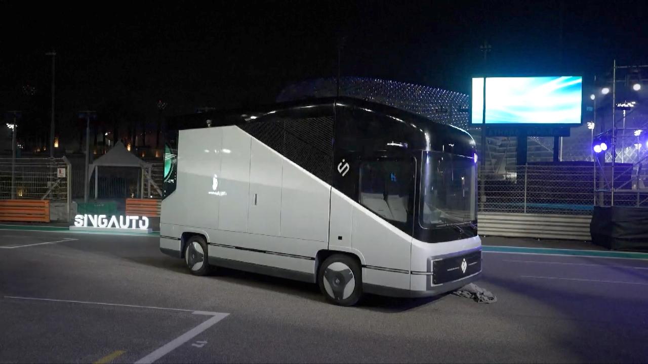 Chinese new energy vehicle brand launches new van in Abu Dhabi - CGTN