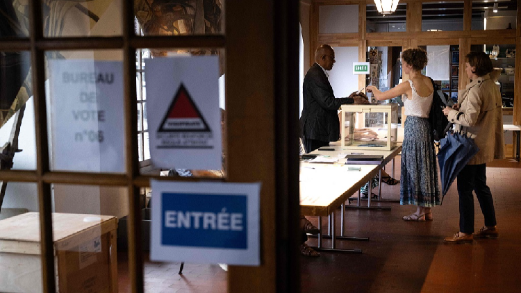 First round of France's high-stakes legislative elections kicks off - CGTN