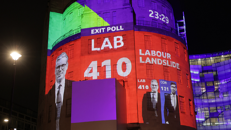 5 highlights as Labour secures landslide win in UK election - CGTN