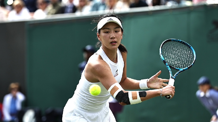China's Wang Xinyu makes Wimbledon's last 16 for first time in career ...