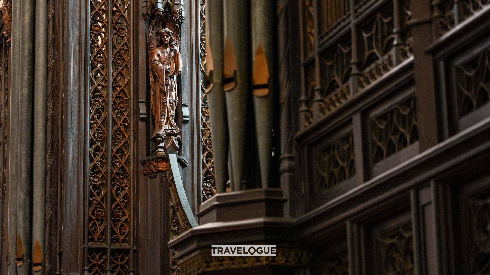 You'll be amazed to find a giant pipe organ on this small island - CGTN