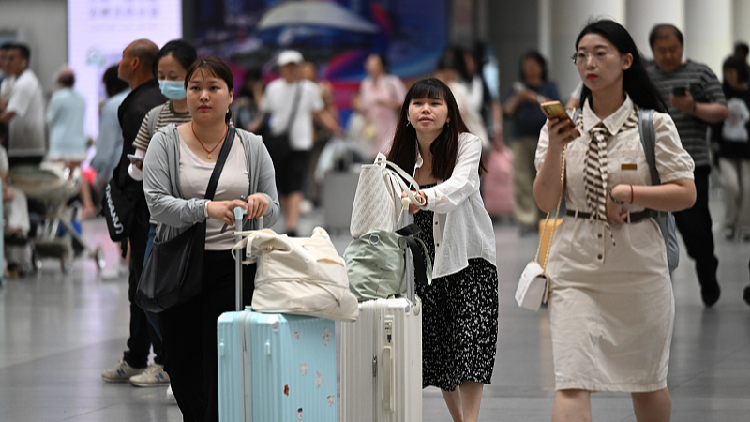 China sees 211 million railway passenger trips so far in summer rush - CGTN