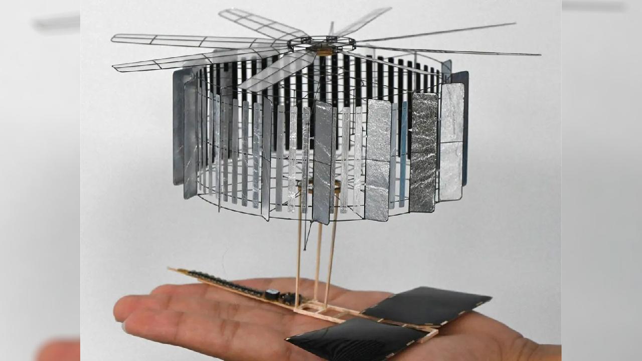 China builds world's smallest, lightest solar-powered drone - CGTN