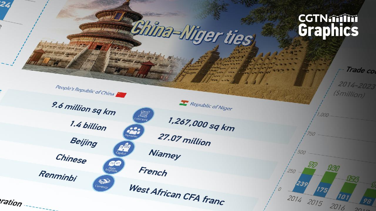 Graphics: 50 years of China-Niger relations - CGTN
