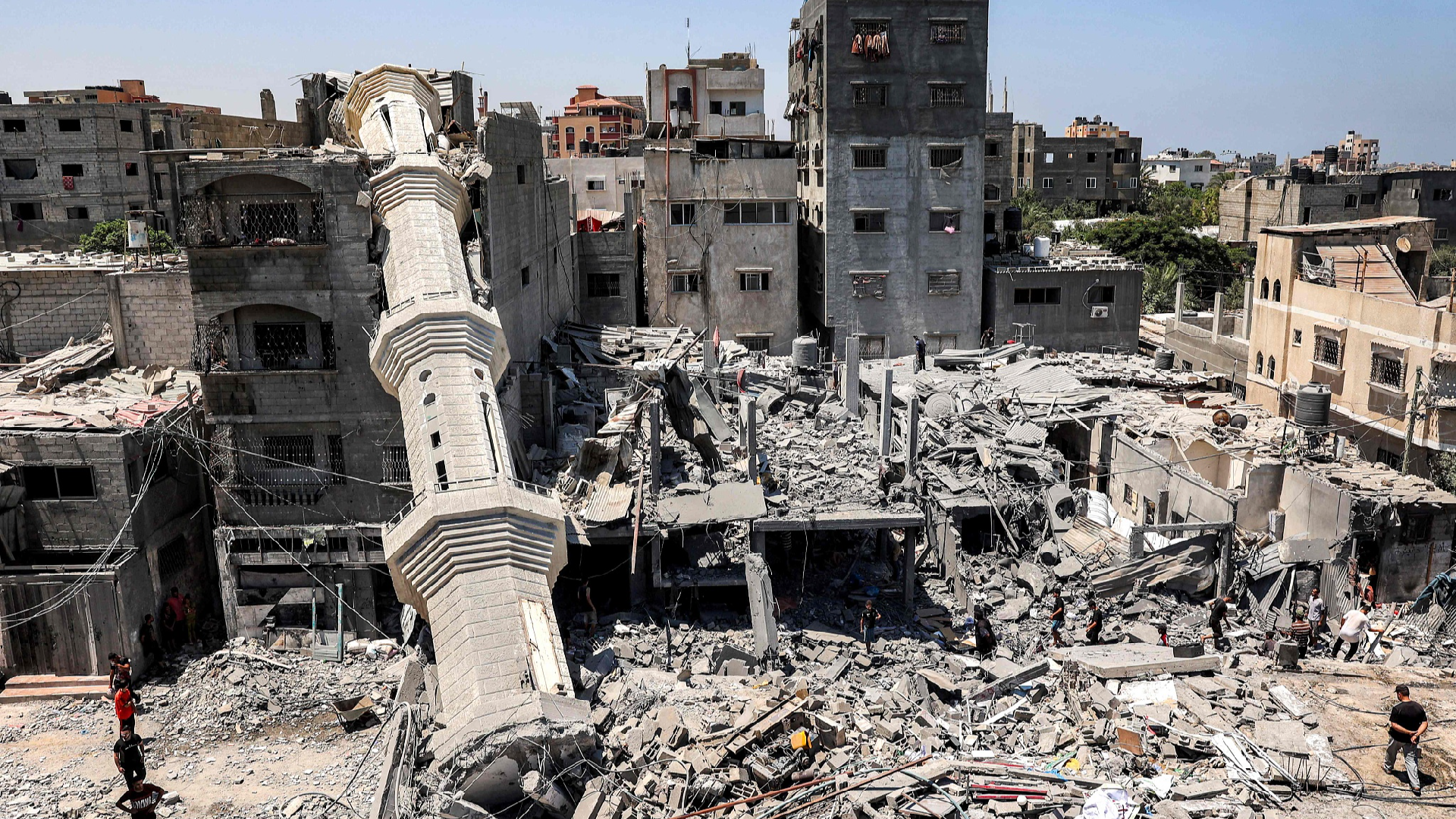 Pictures of the week: Latest on the Palestinian-Israeli conflict - CGTN